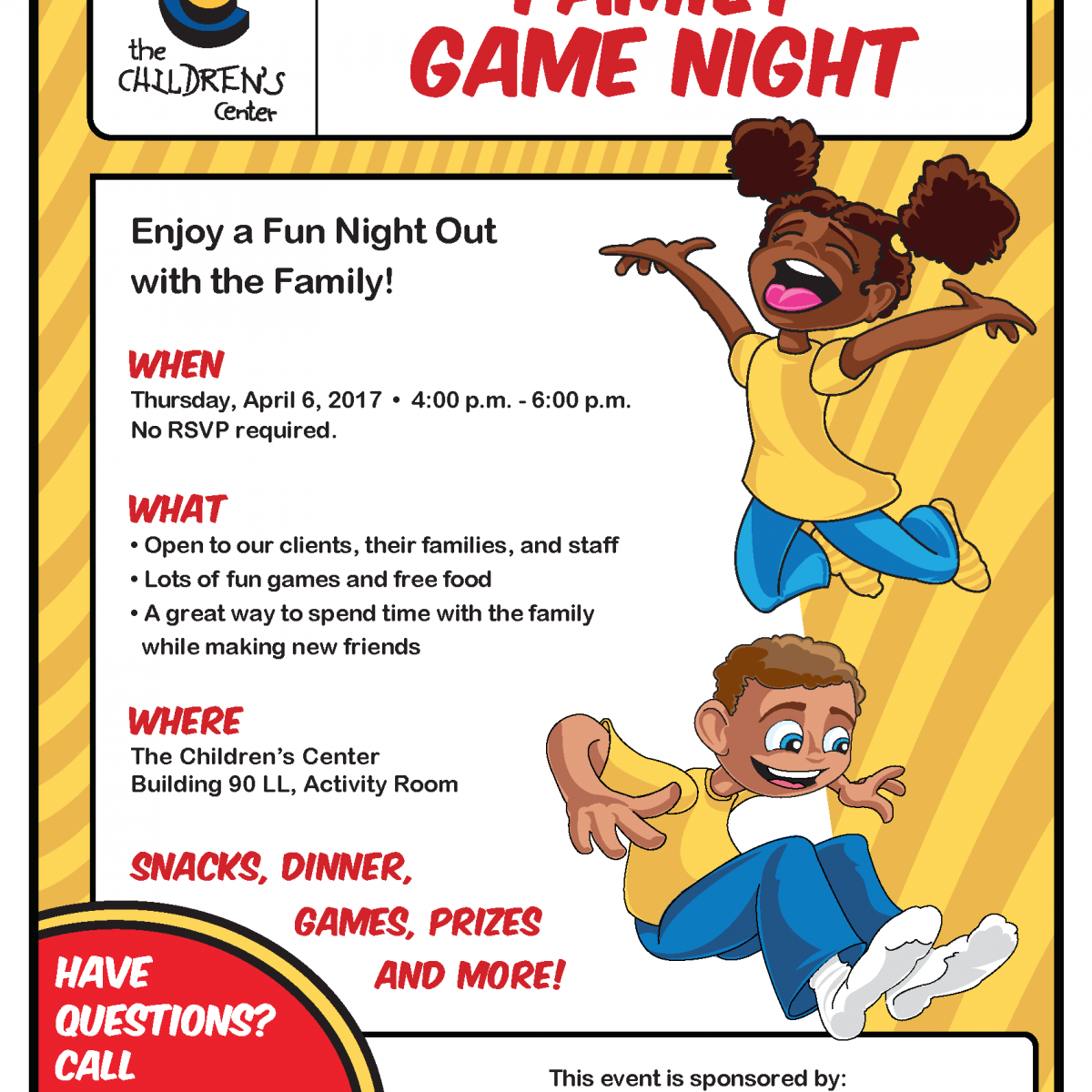 Family Learning Night - The Children's Center