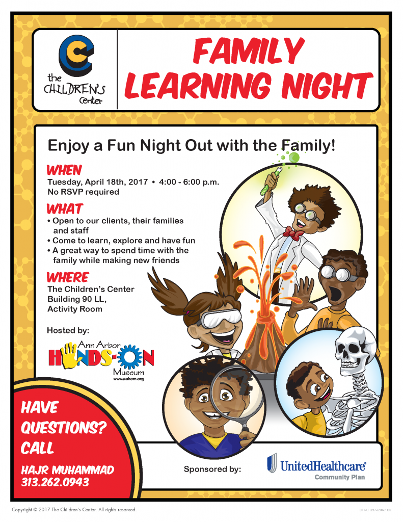Family Learning Night - The Children's Center