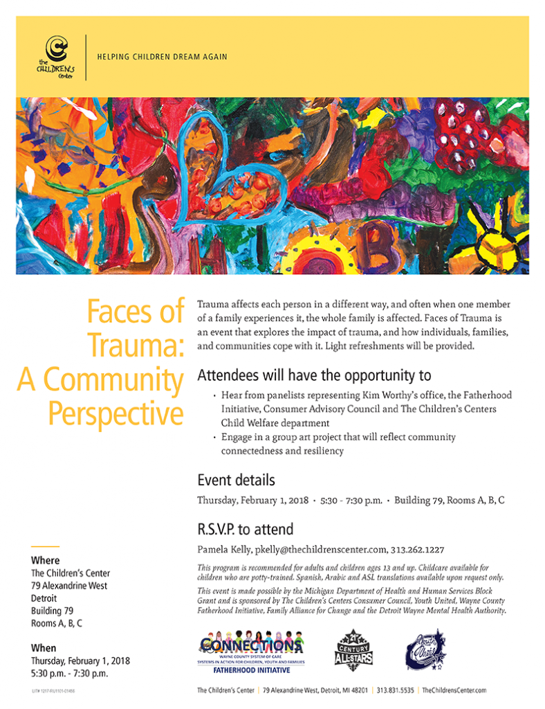 Faces of Trauma: A Community Perspective - The Children's Center