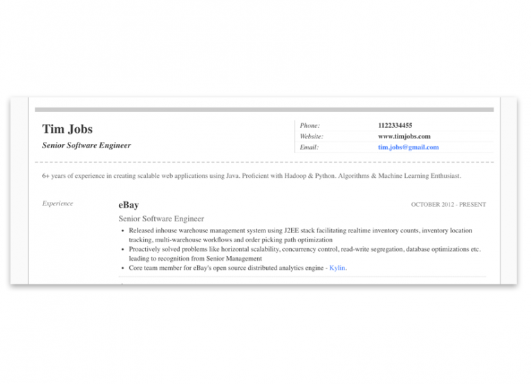 12 Slick Resume Templates for a Polished, Professional Resume - The ...