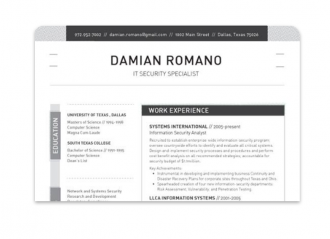 12 Slick Resume Templates for a Polished, Professional Resume - The ...