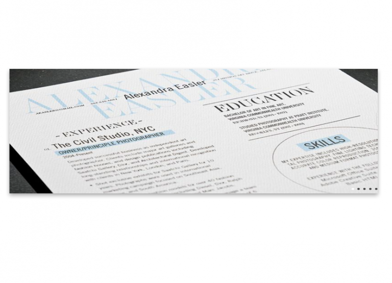 12 Slick Resume Templates for a Polished, Professional Resume - The ...