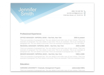 12 Slick Resume Templates for a Polished, Professional Resume - The ...
