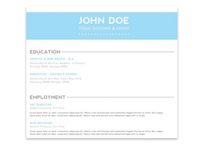 12 Slick Resume Templates for a Polished, Professional Resume - The ...