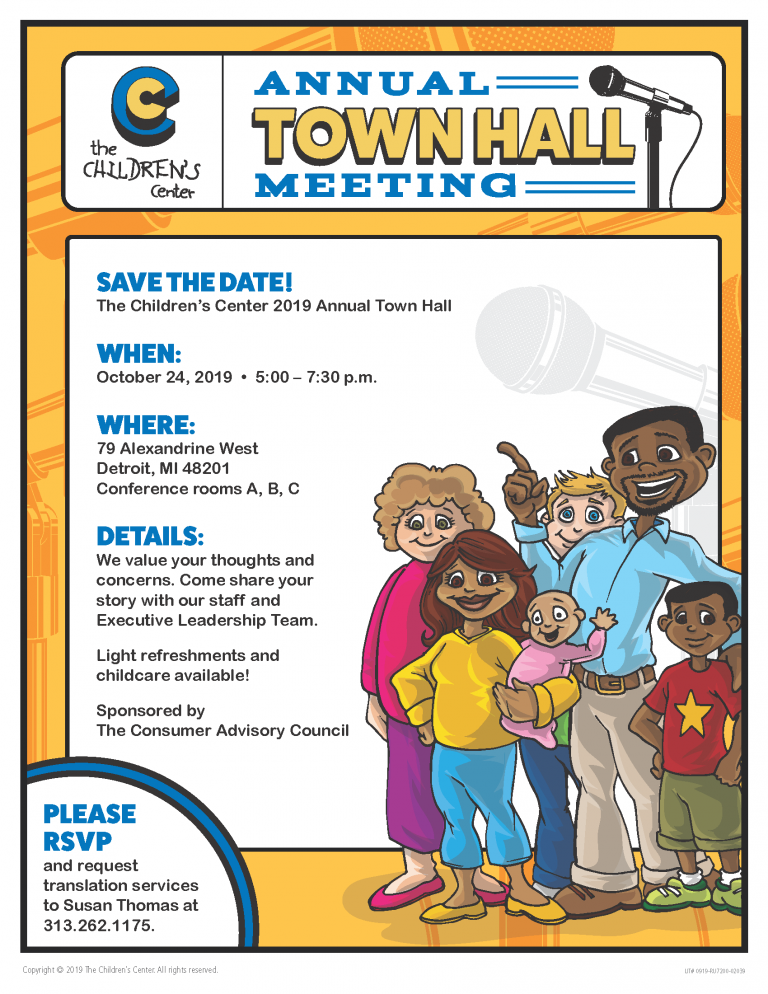Annual Town Hall Meeting - The Children's Center